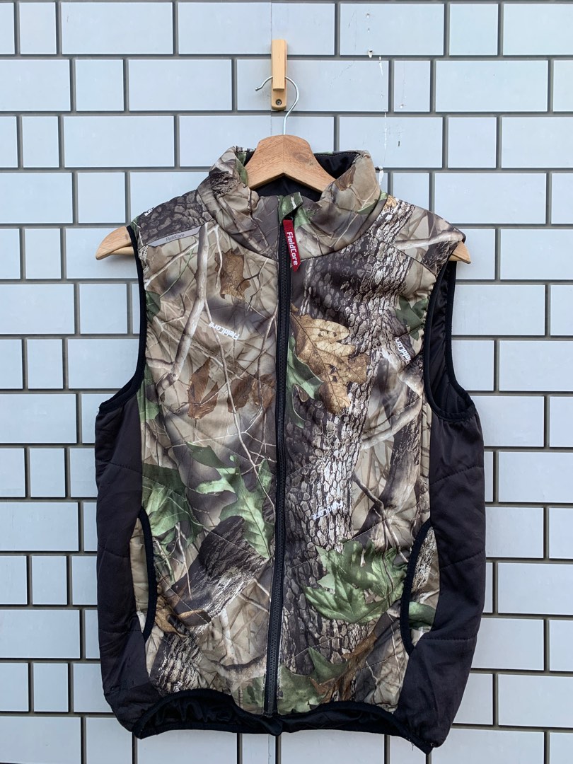 Fieldcore Realtree Puffer Vests, Men's Fashion, Tops & Sets, Sets ...