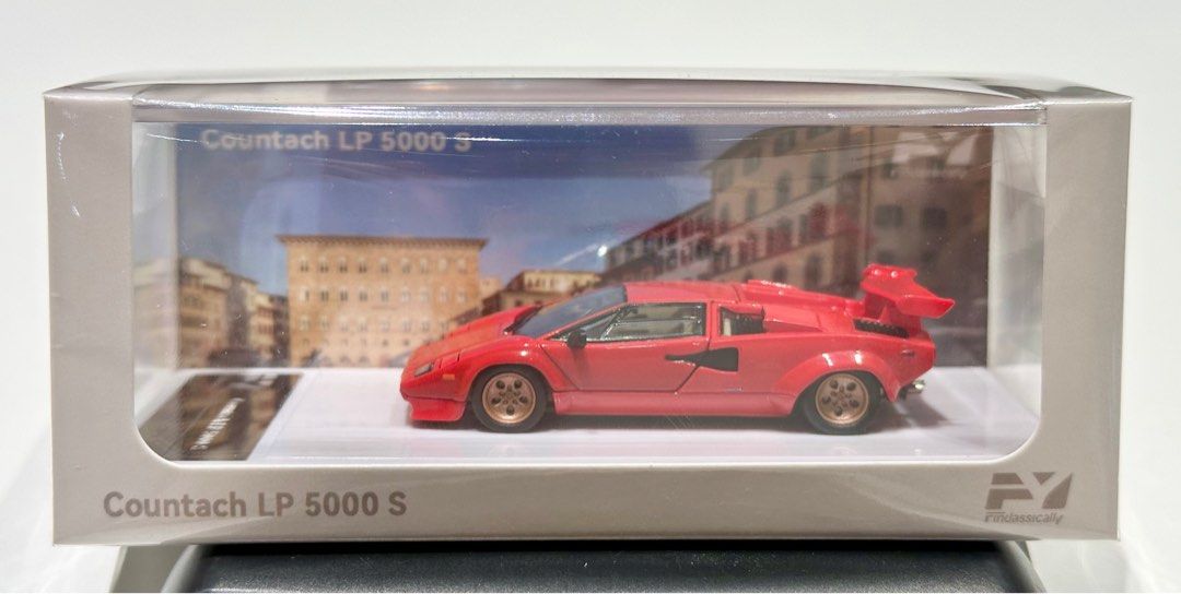 Finclassically 1/64 Lamborghini Countach Lp5000 Red - Free Delivery For ...