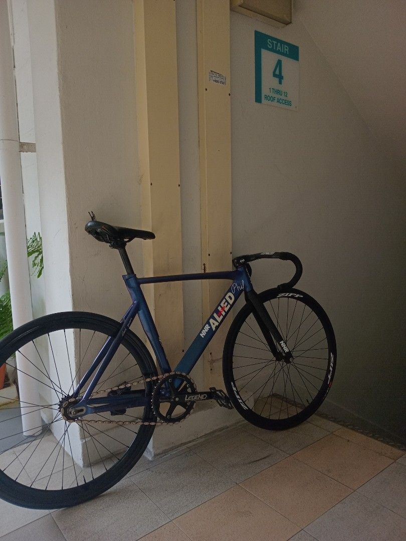Fixie Alied rare in sg wtt/wts fs, Sports Equipment, Bicycles & Parts ...