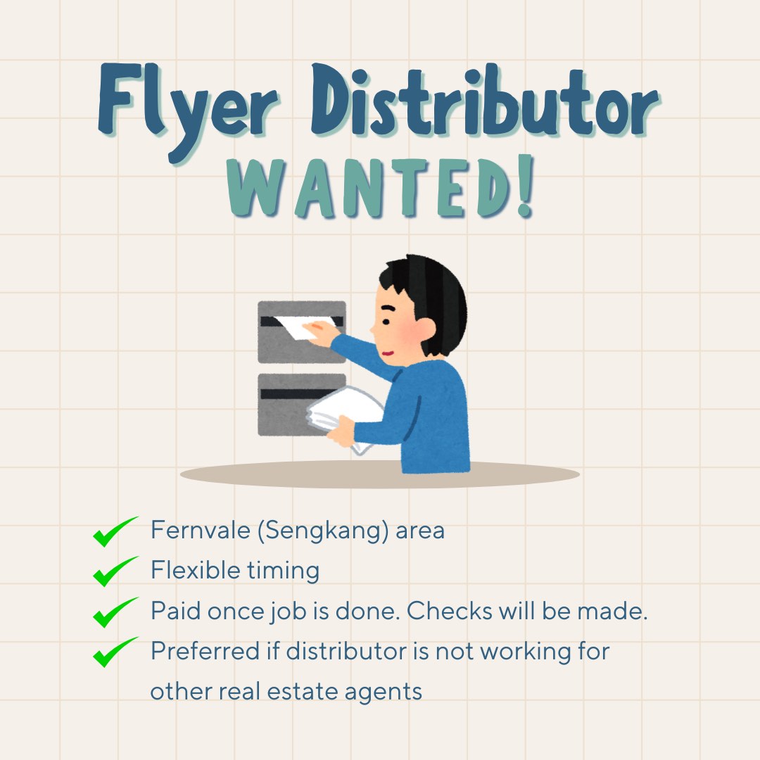 Flyer Distributor Wanted! FERNVALE!, Bulletin Board, Looking For on ...