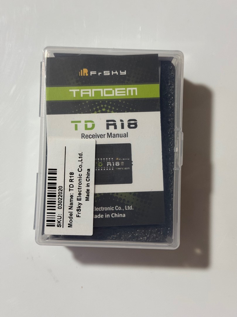 FrSky TD R18 Receiver, Hobbies & Toys, Toys & Games on Carousell