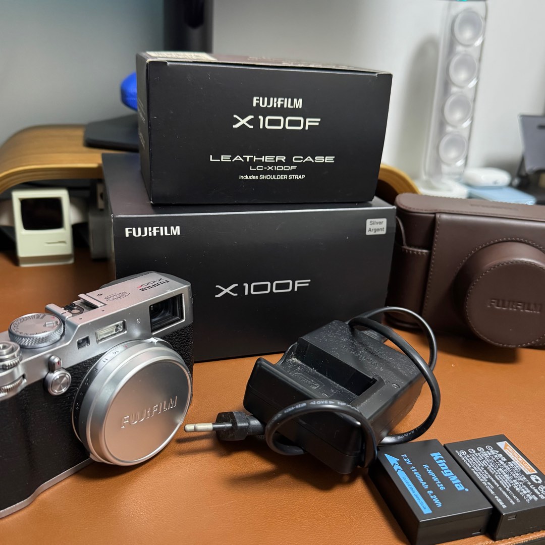 Fujifilm X100F (Silver) with accessories , Photography, Cameras on Carousell