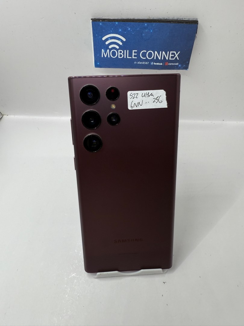 Galaxy S22 Ultra 5G Burgundy 256GB, Mobile Phones & Gadgets, Mobile ...