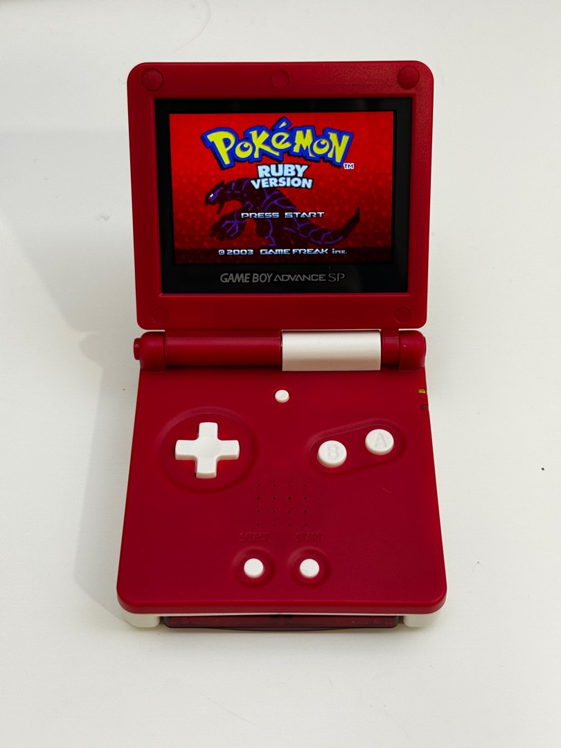 Custom Gameboy Advance SP Screen Upgrade, 電子遊戲, 電子遊戲機, Nintendo 任天堂 ...