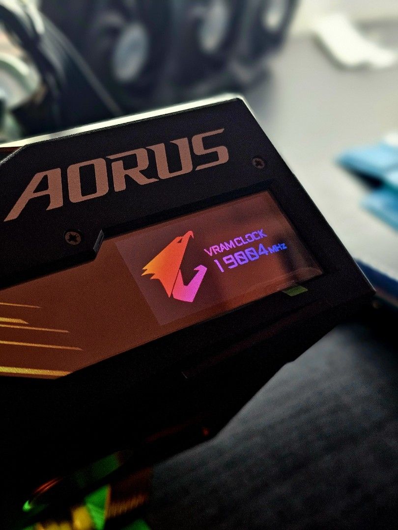 Gigabyte Rtx 3070 ti 8gb Aorus Master GPU Nvidia 3070ti Graphics Card ...