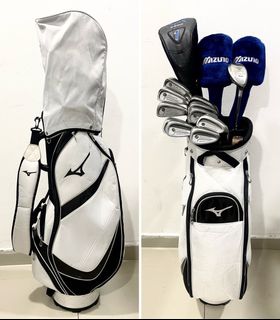 Mizuno BM6 Golf Set Full Complete Set Men Right Golf Bag Iron Wood ...