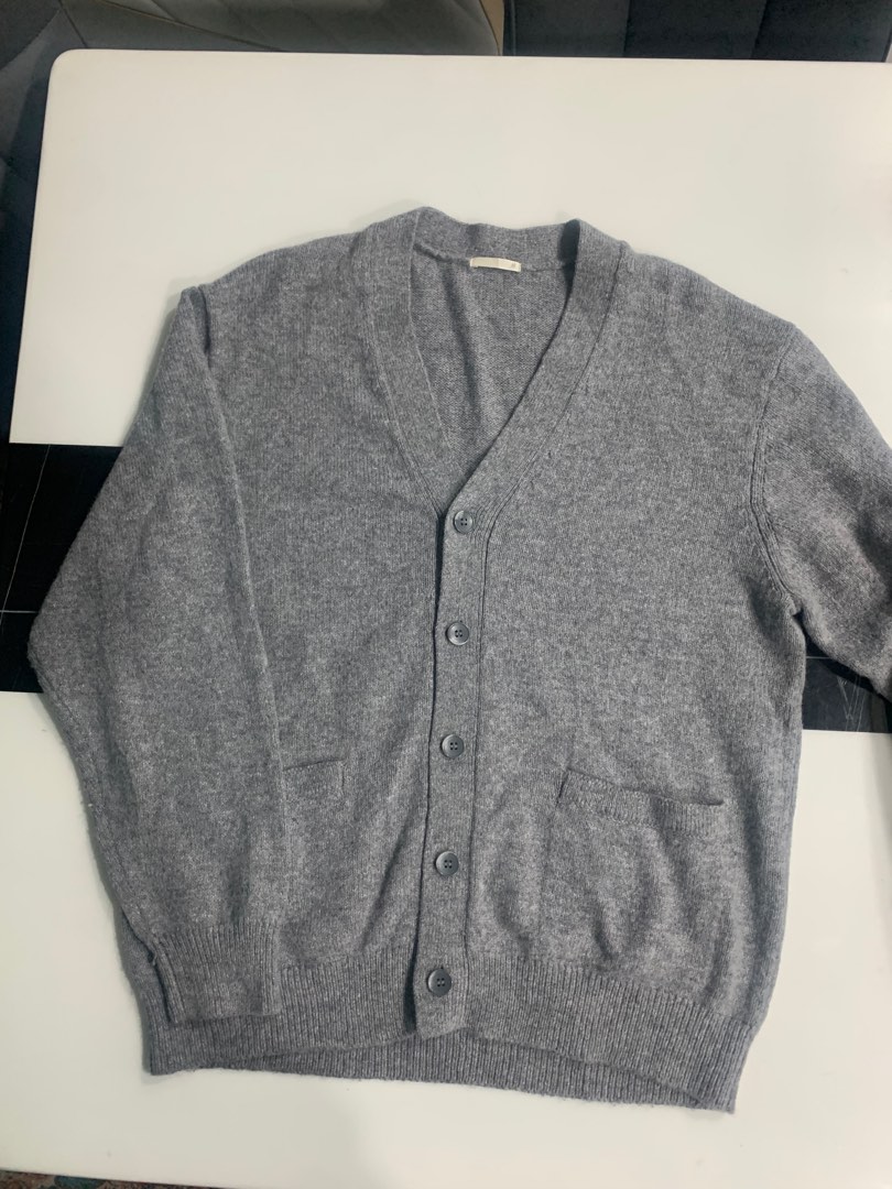 GU cardigan wool button, Men's Fashion, Coats, Jackets and Outerwear on ...