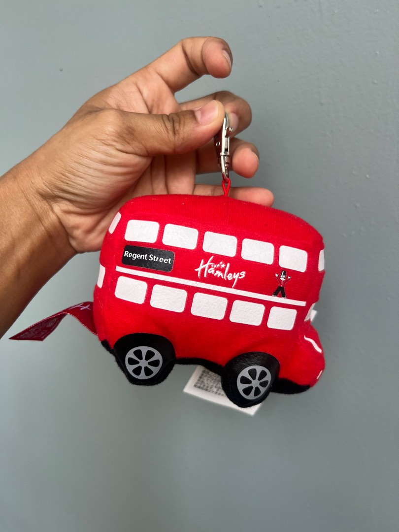 Hamleys Red Bass Plush Toy, Hobbies & Toys, Toys & Games on Carousell