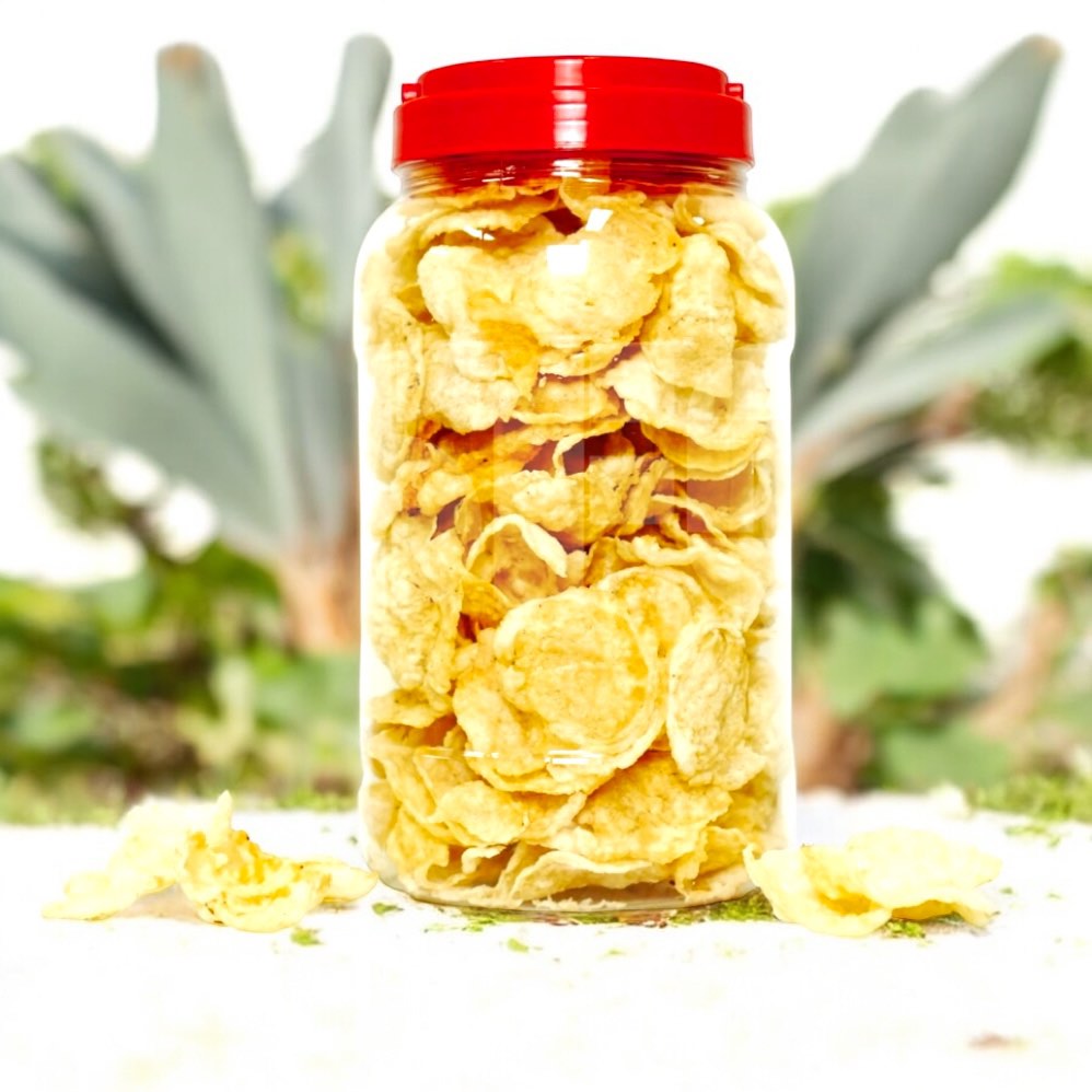 Home Fried Traditional Emping Belinjo, Food & Drinks, Packaged ...