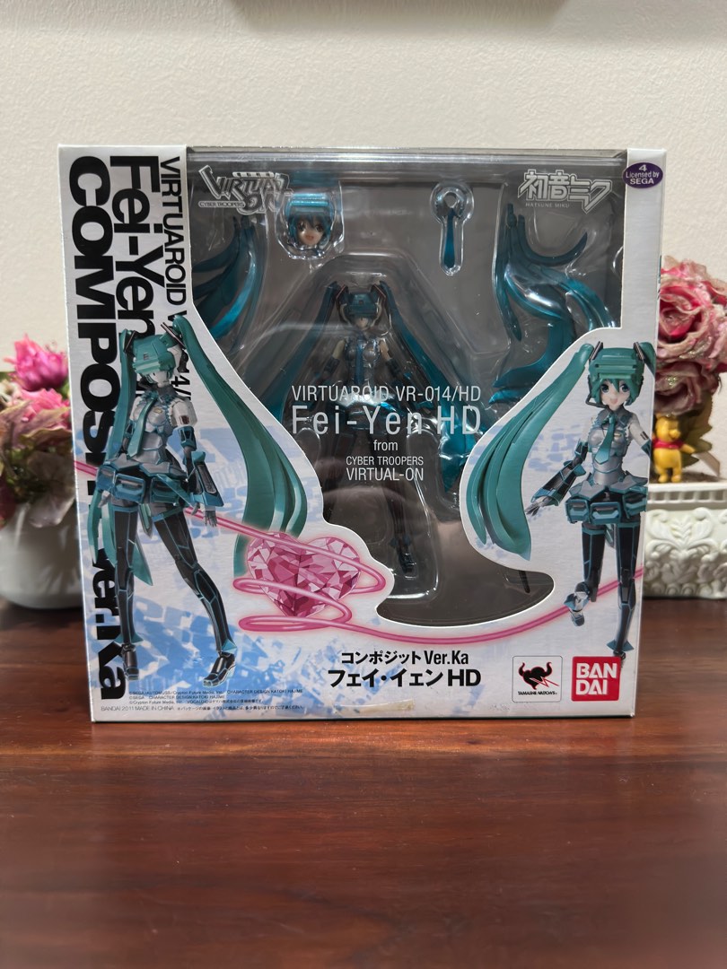 Cyber Troopers Virtual On Hatsune Miku Virtuaroid Fei-Yan HD Composite ...