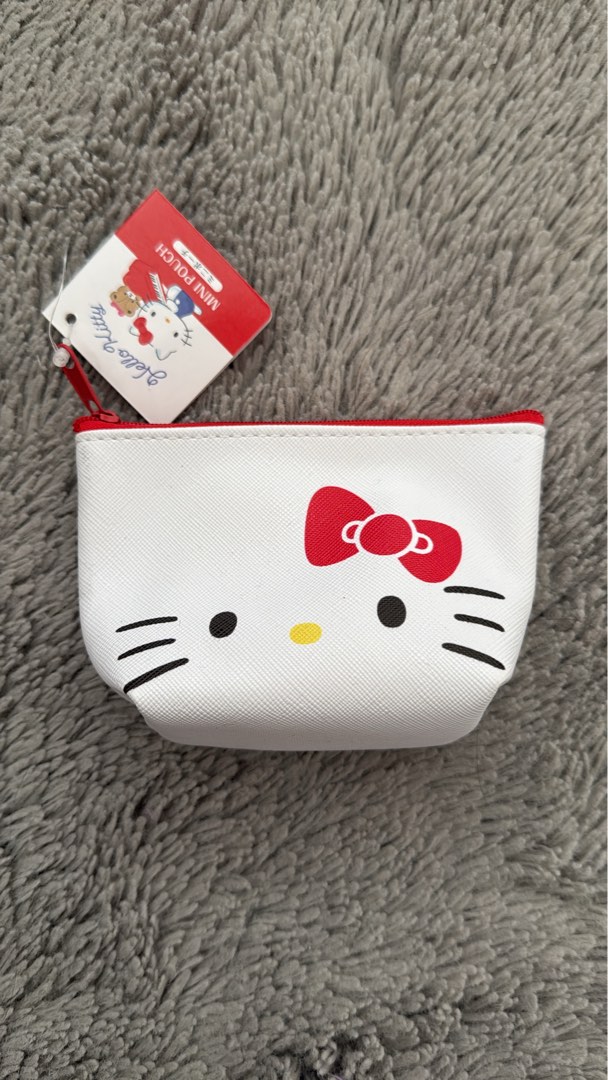Hello Kitty coin / mini purse Sanrio 50th anniversary, Women's Fashion ...