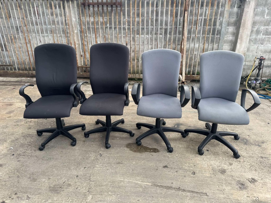 Highback Kerusi Office Chairs Fabric, Furniture & Home Living ...