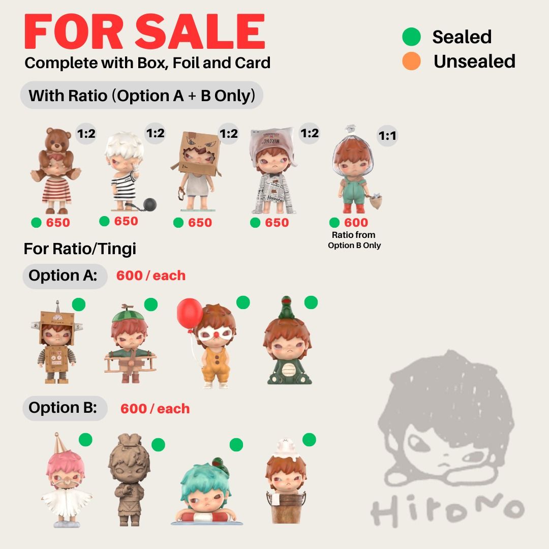 Hirono Little Mischief LM Clot protectroc manacle destroyer ragpicker ...