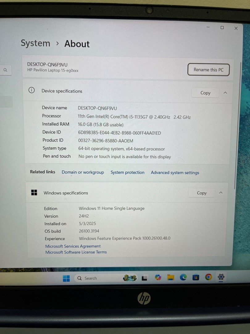 HP Pavilion i5 Autocad / Designer 16GB RAM with NVIDIA Graphics ...