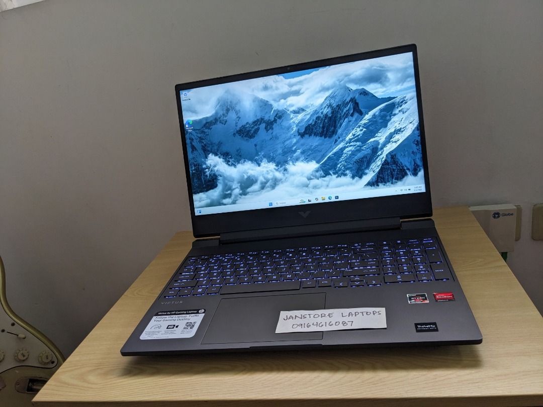 HP Victus 15-fb2063dx 144Hz AMD Ryzen 5 7535HS AMD Radeon RX6550M 4GB ...