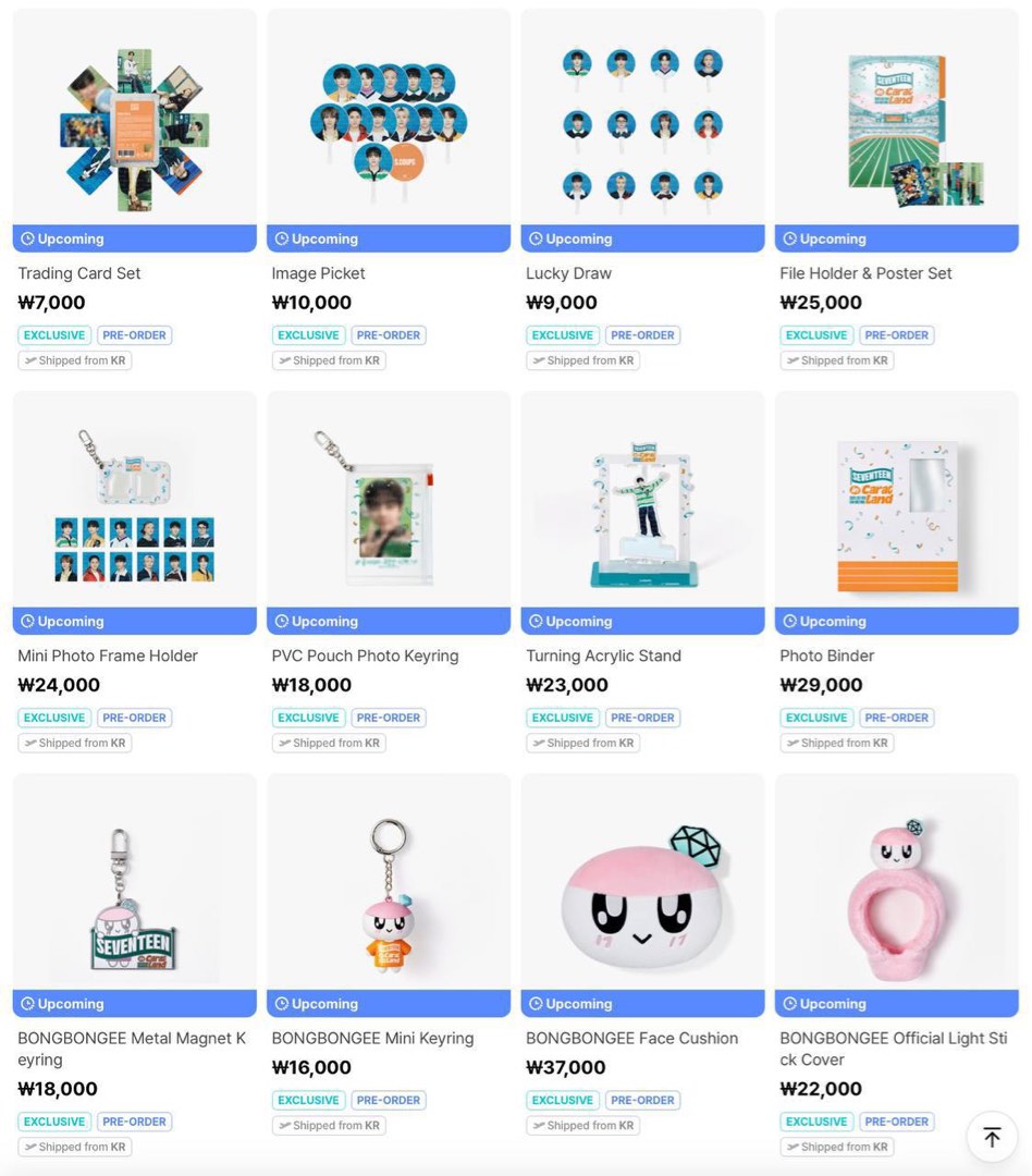 [HTB] Caratland 2025 Merch, Hobbies & Toys, Memorabilia & Collectibles, K-Wave on Carousell