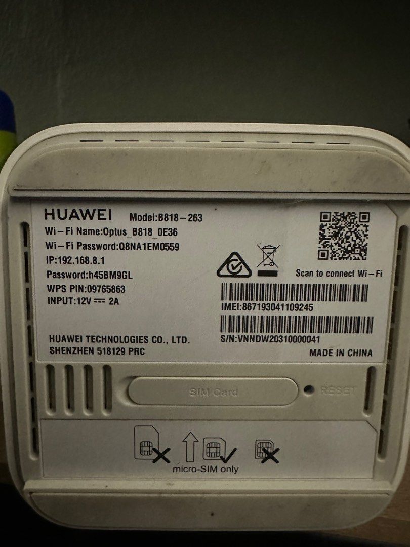 Huawei B818 Sim Router, Computers & Tech, Parts & Accessories ...