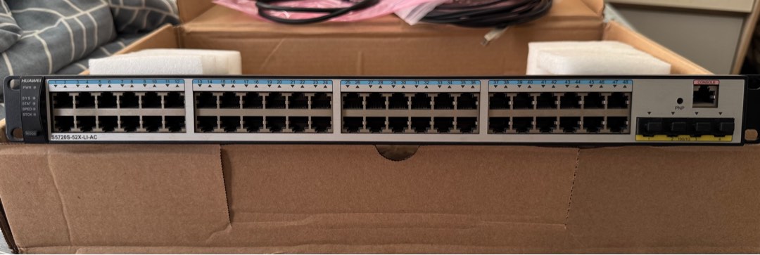 Huawei S5720S-52X-LI-AC L3 Managed Switch, Computers & Tech, Parts ...