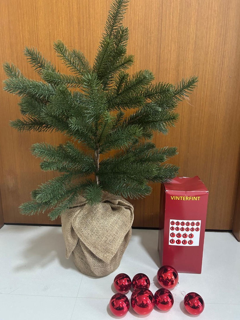 IKEA Artificial Christmas Tree, Furniture & Home Living, Home Decor ...
