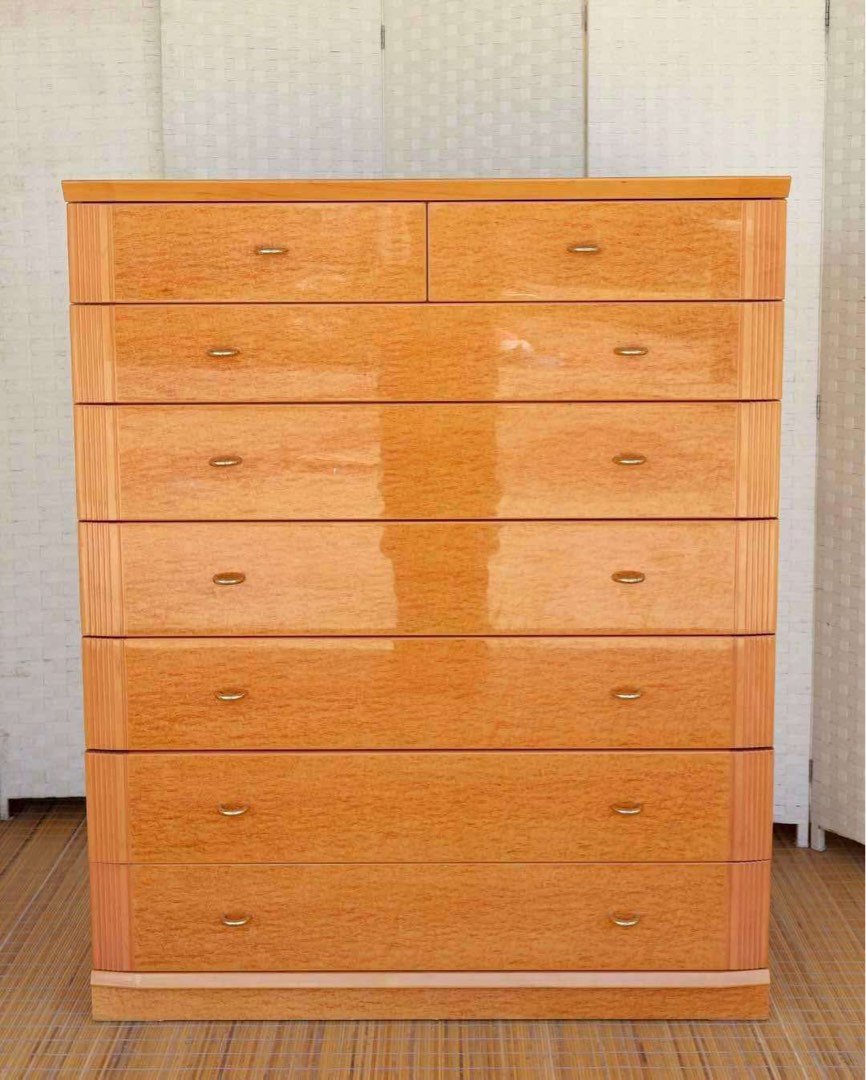 JAPAN SURPLUS FURNITURE ELEGANT DESIGN BIG CHEST DRAWER WITH 8PULLOUT ...