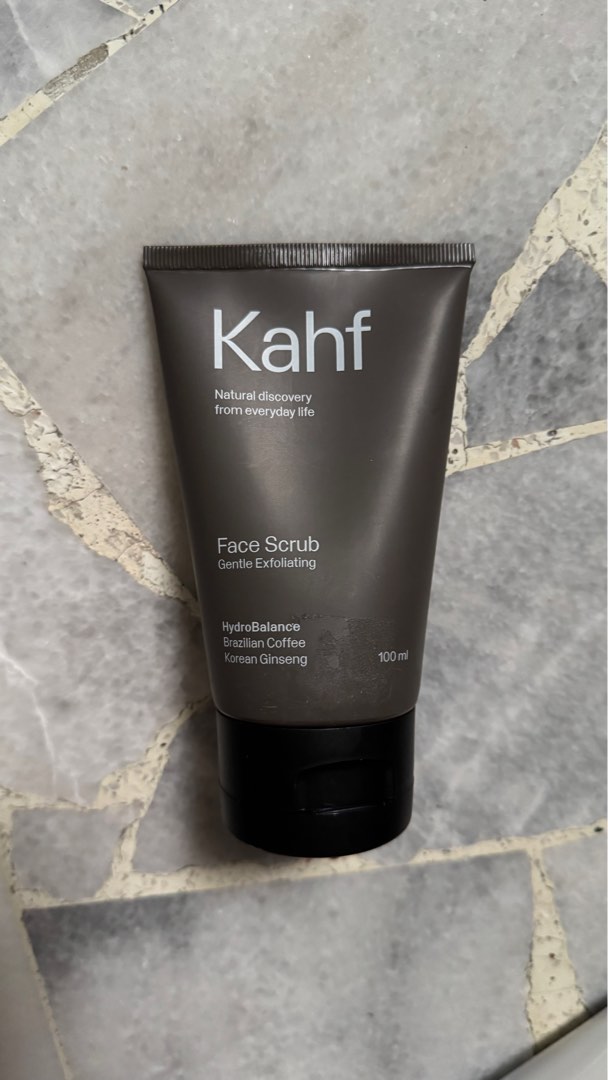 Kahf gentle exfoliating face scrub 100ml, Beauty & Personal Care, Face ...