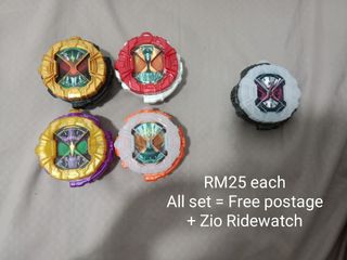 Kamen Rider Zio - DX Ziku Driver with DX/SG/GP Ridewatches ( Sets ...