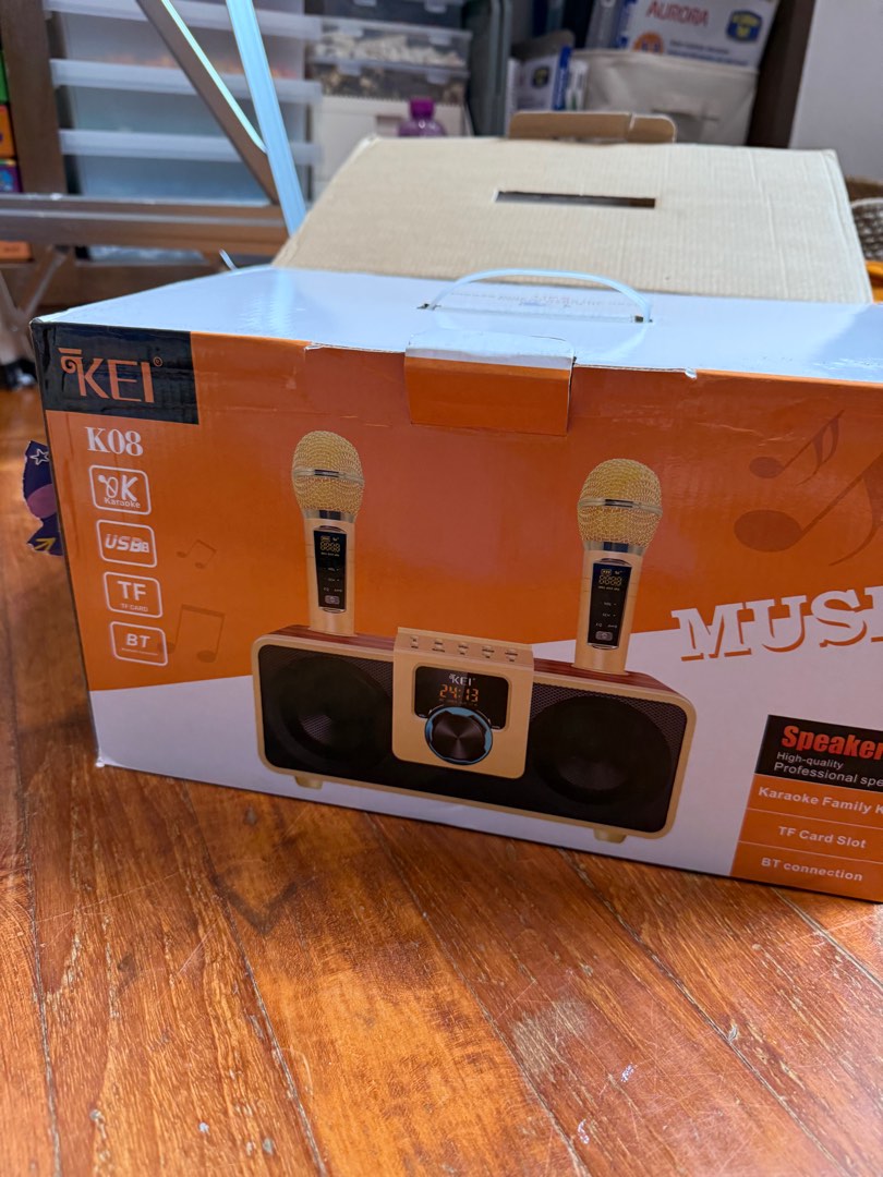 Kei Family Karaoke Set k08, Audio, Microphones on Carousell