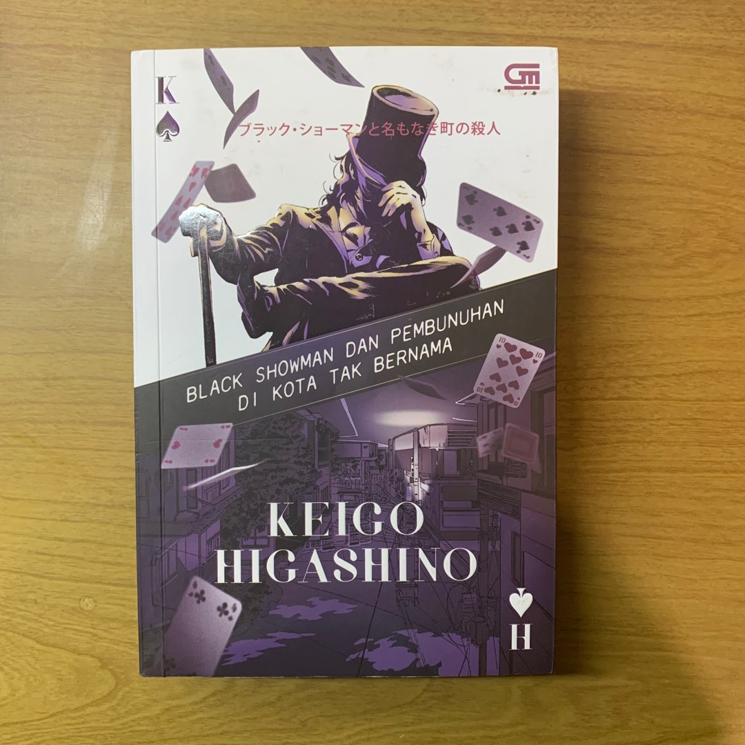 Keigo Higashino - Black Showman, Buku & Alat Tulis, Buku di Carousell