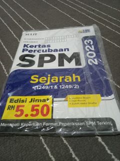 KERTAS PERCUBAAN SPM, Hobbies & Toys, Books & Magazines, Assessment ...