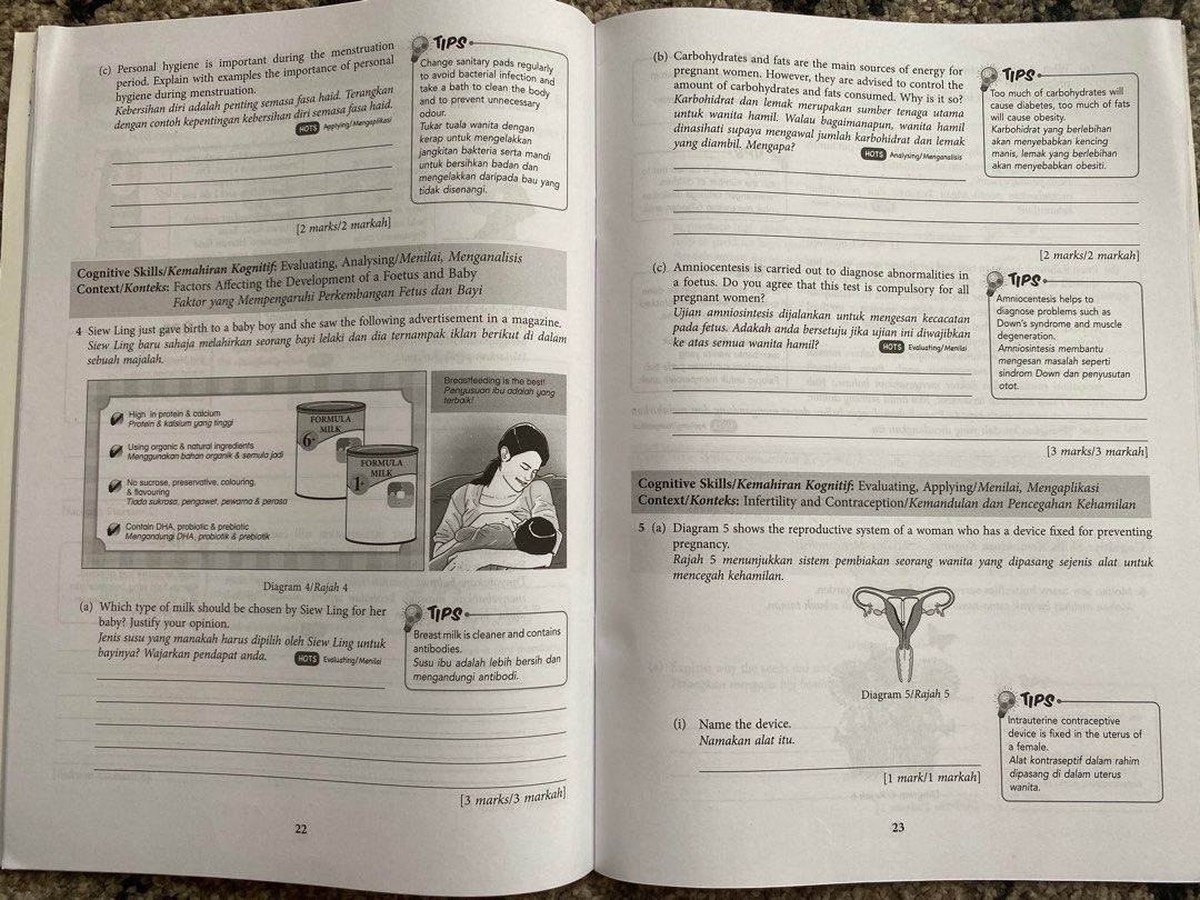 KSSM PT3 SCIENCE TIP & PRAKTIS KBAT PBD FORM 1 [DWIBAHASA], Hobbies ...