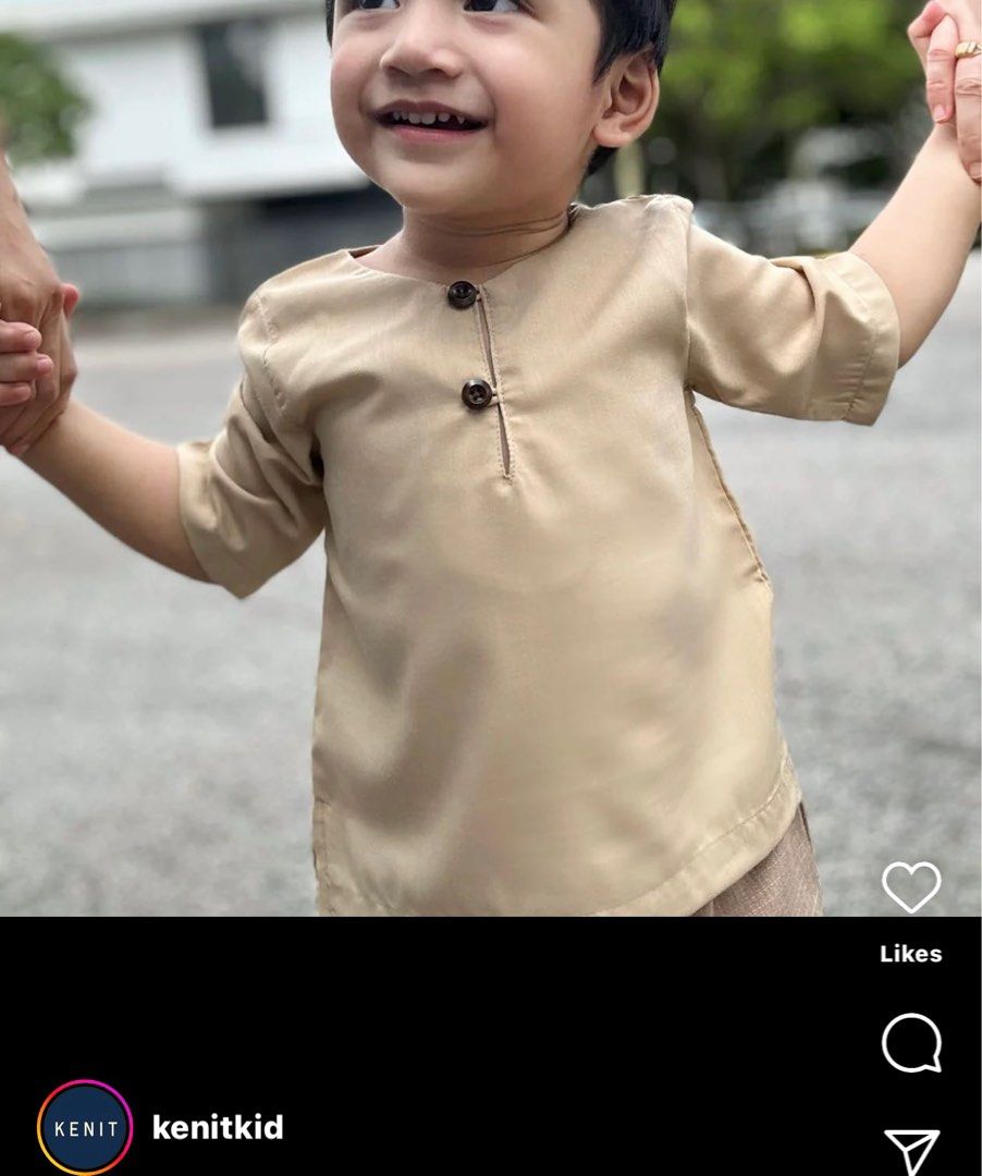 Kurta baby up to 2years, KENIT ( nude/ tan colour), Babies & Kids, Babies & Kids Fashion on ...