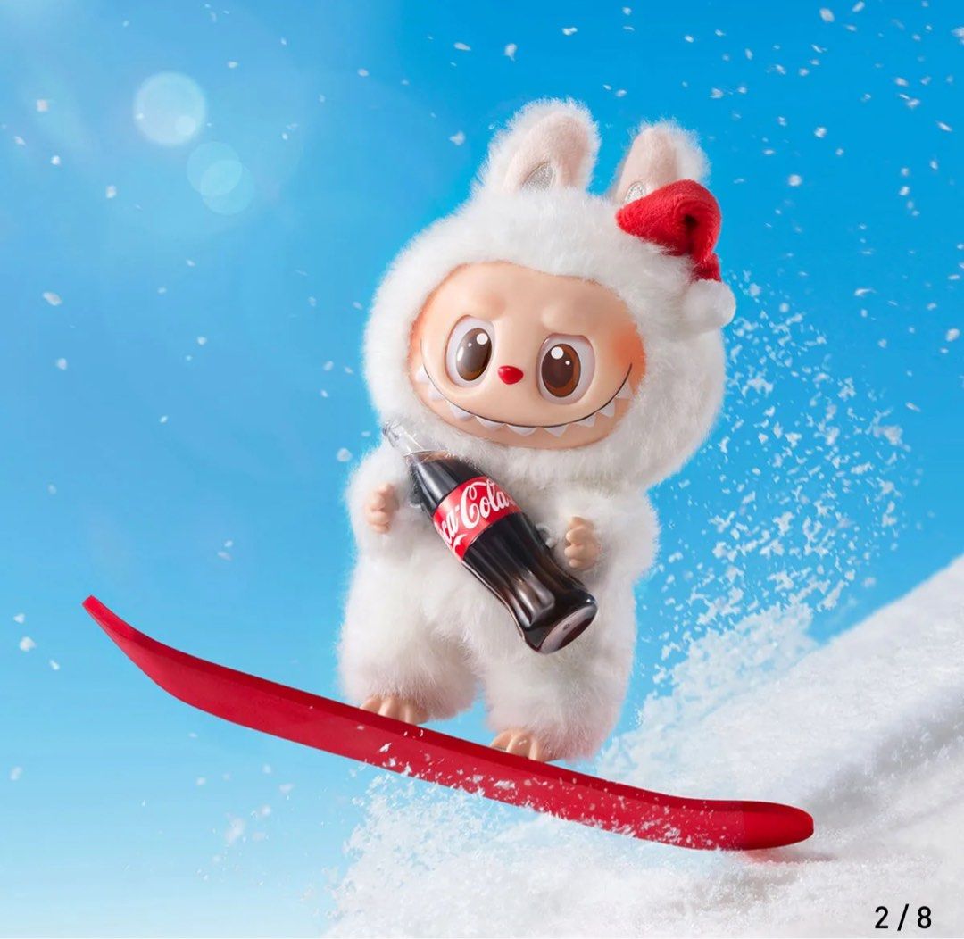 LABUBU COCA-COLA SERIES VINYL FACE PLUSH - Surprise Shake, Hobbies ...