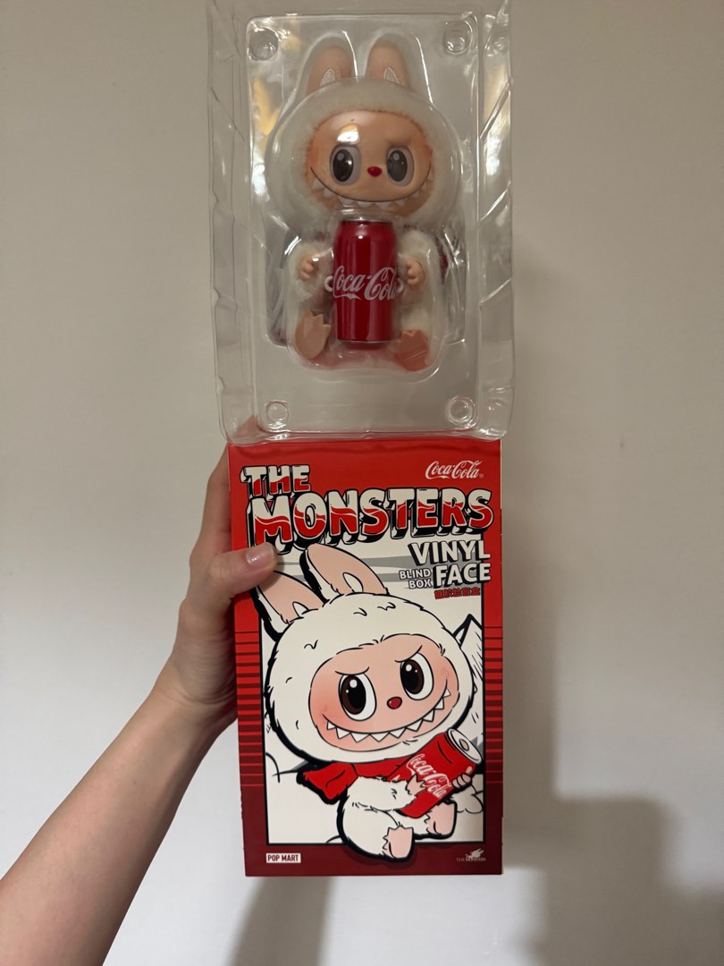 Labubu Coke - Happy factor, Hobbies & Toys, Toys & Games on Carousell