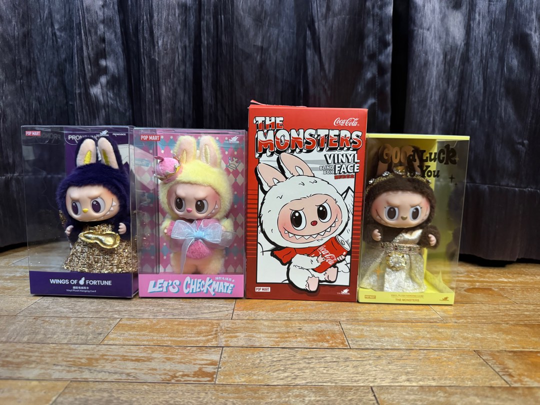 Labubu Good Luck to You (Siambubu), WoF Queen, and Coke, Hobbies & Toys ...