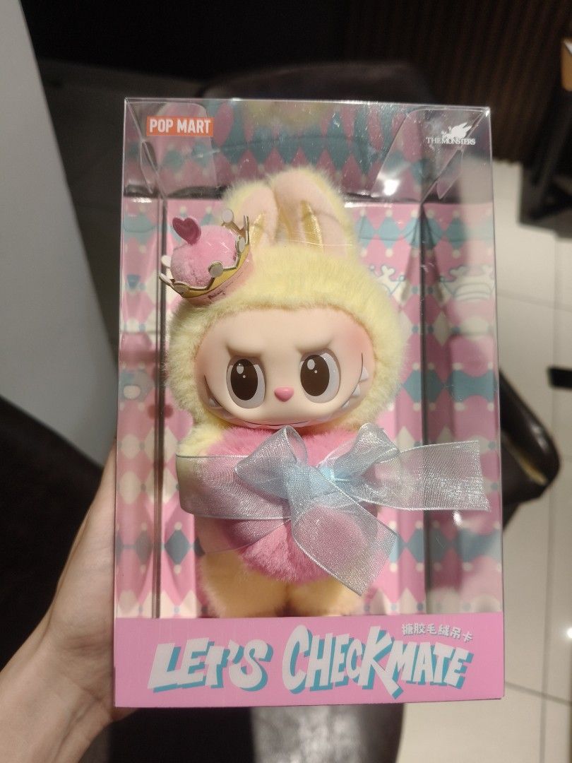 Labubu queen check mate, Hobbies & Toys, Toys & Games on Carousell