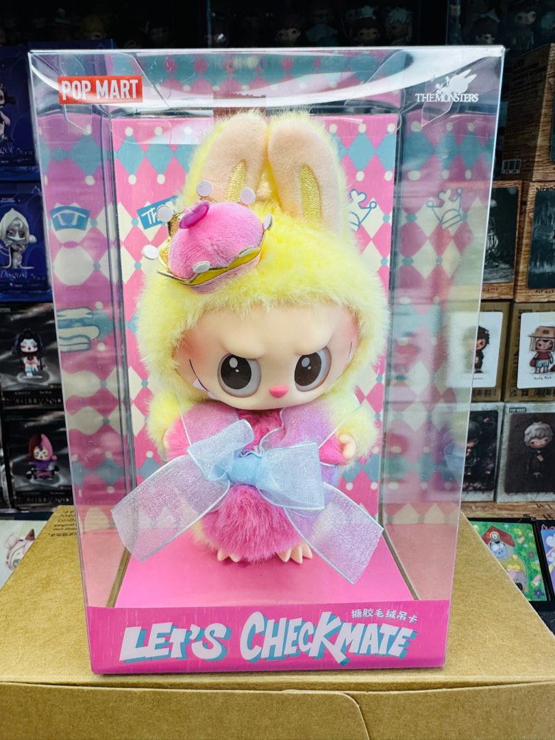 LABUBU Queen Lets Checkmate, Hobbies & Toys, Toys & Games on Carousell