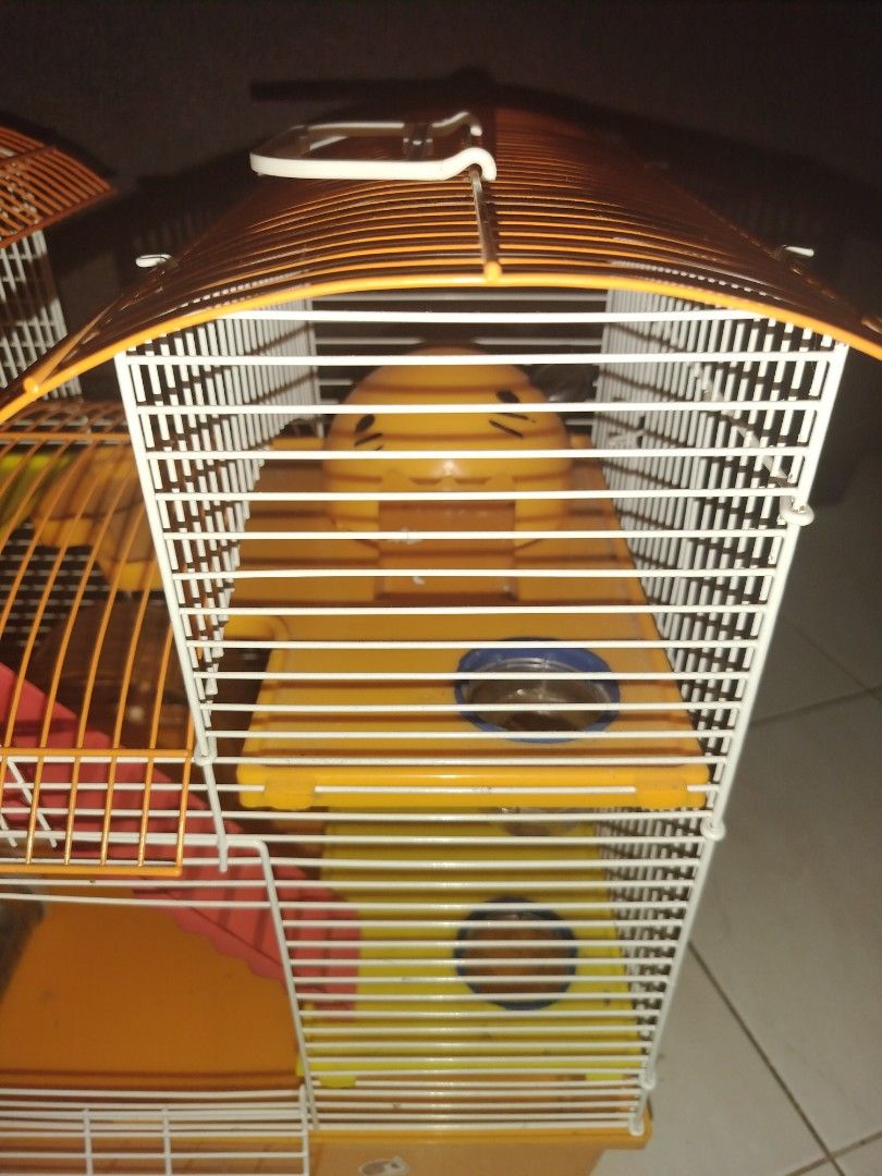 Large Two Level Hamster Cage Town Tower (Used), Pet Supplies, Homes ...