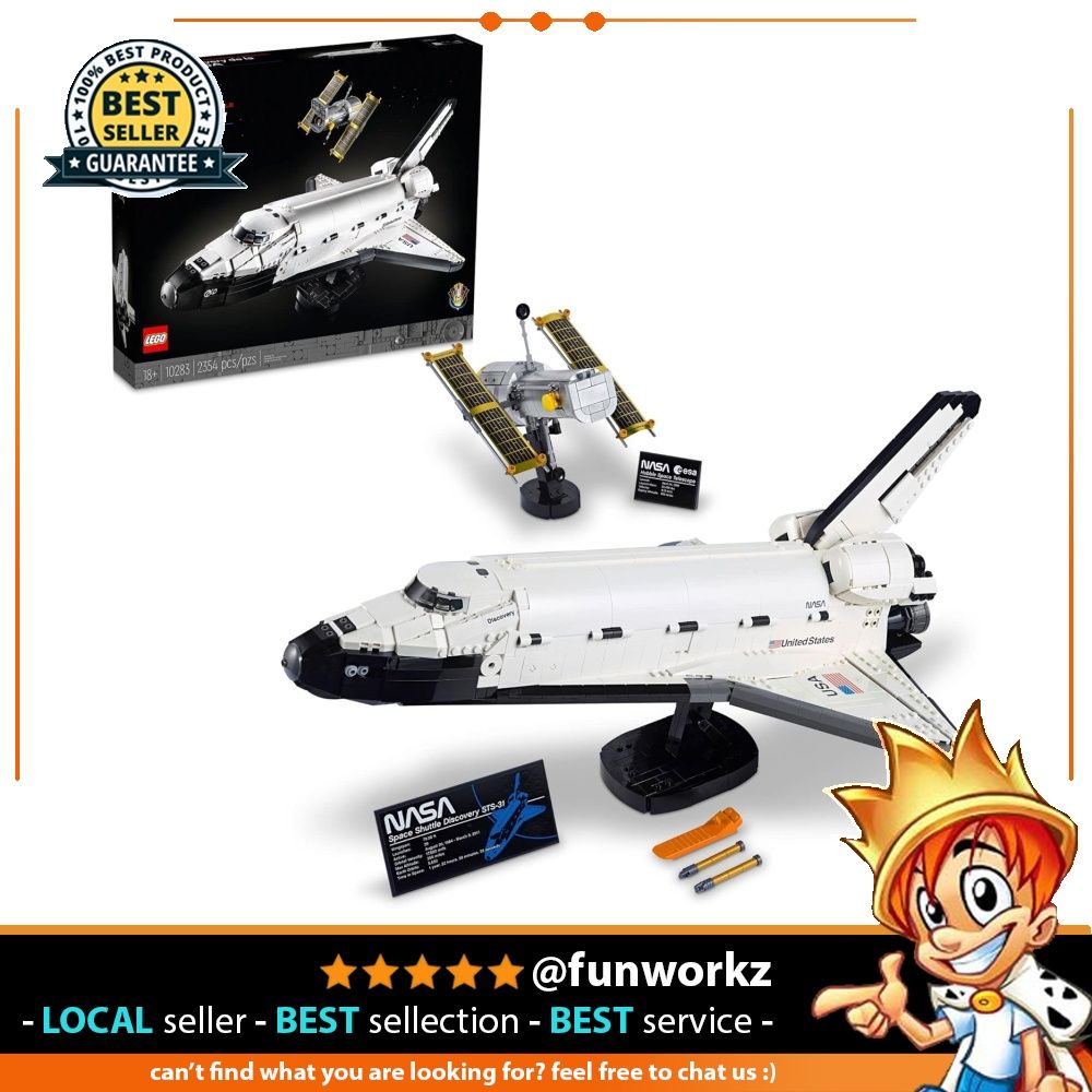 LEGO NASA Space Shuttle Discovery 10283 Build and Display Model for ...