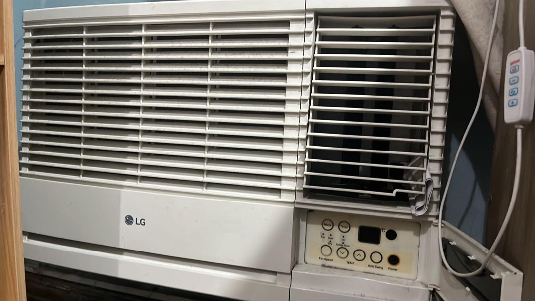 LG Aircon 1.5 HP, TV & Home Appliances, Air Conditioning and Heating on ...
