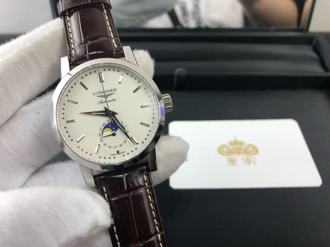 Longines Watch Master Craftsman Moon Phase Series Size 40mm, Men's ...