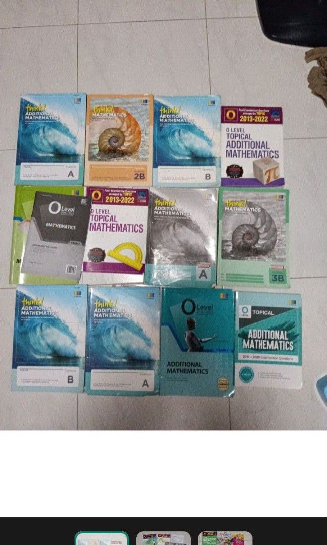 MATH SECONDARY SCHOOL TEXTBOOKS WORKBOOKS ASSESMENT BOOKS PRACTICES TEN ...