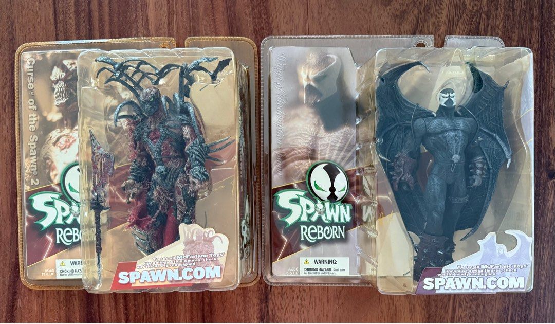 McFarlane Spawn Reborn Series 1 (1 set of 2), Hobbies & Toys, Toys ...