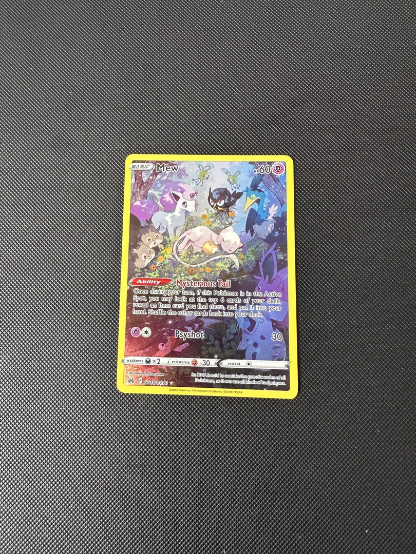 Mew Galarian Gallery | Mew GG10 | Mew | Mew Promo | Crown Zenith ...