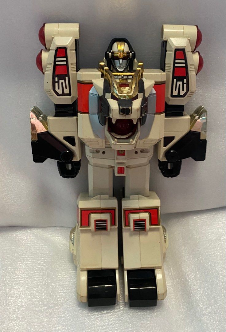 Mighty Morphin Power Rangers White Tigerzord . About 10 - 11” tall ...