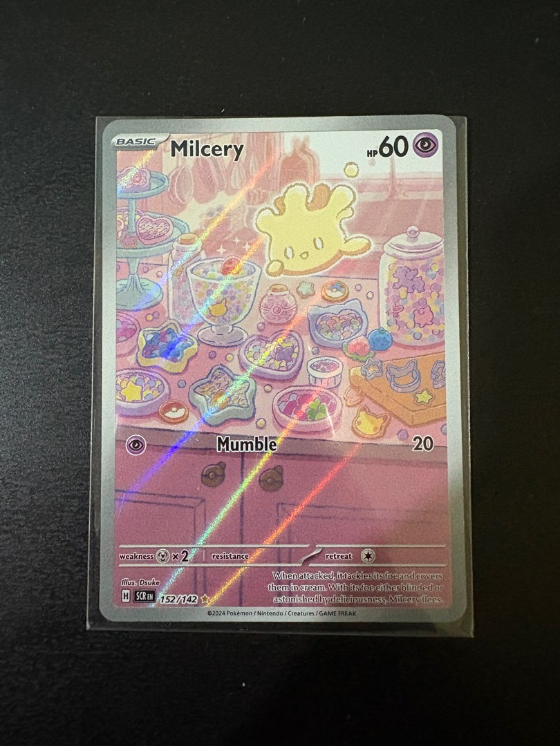 MILCERY 152/142 POKEMON TCG STELLAR CROWN, Hobbies & Toys, Toys & Games ...