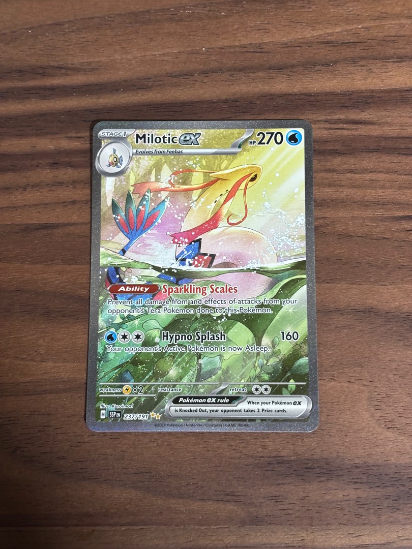 Milotic ex SIR, Hobbies & Toys, Toys & Games on Carousell