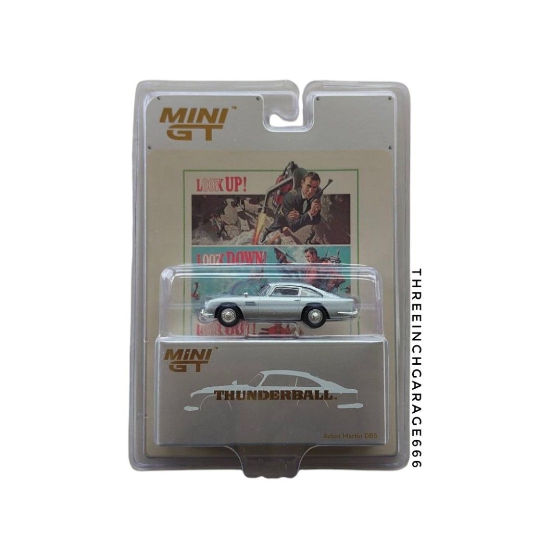 Mini GT 1/64 #901 007 Aston Martin DB5 THUNDERBALL - Movie Series ...