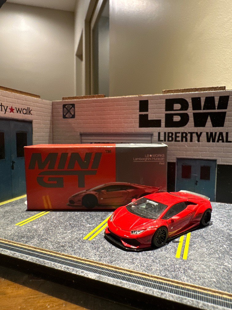 Mini GT 375 Lamborghini Huracan LB Works, Hobbies & Toys, Toys & Games ...