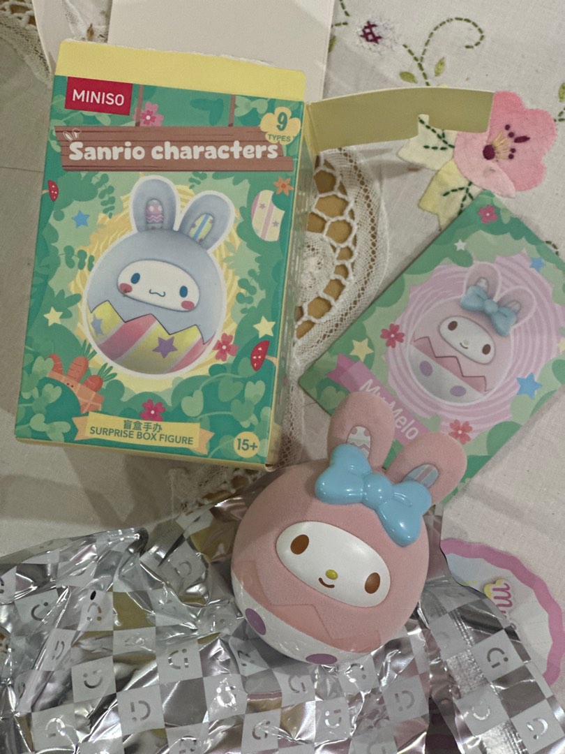 MINISO Sanrio Blind Box Melody Egg, Hobbies & Toys, Toys & Games on ...