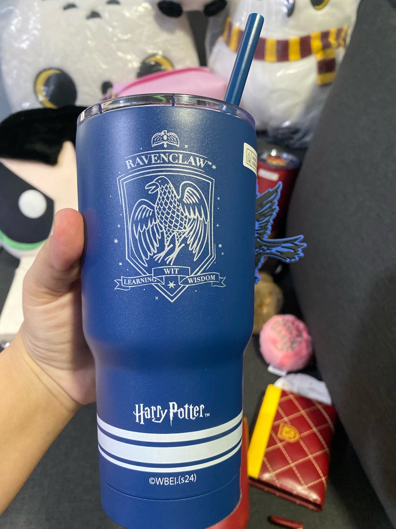 Miniso x Harry Potter tumbler ravenclaw, Furniture & Home Living ...